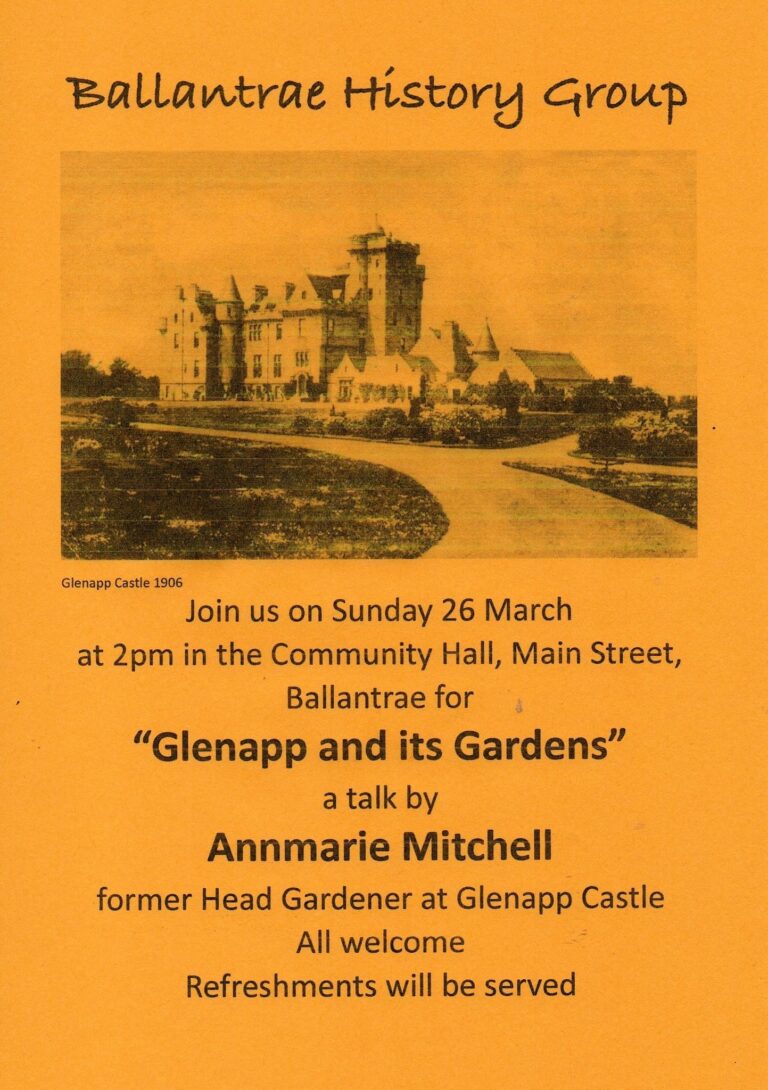 Ballantrae History Group – Carrick History Society
